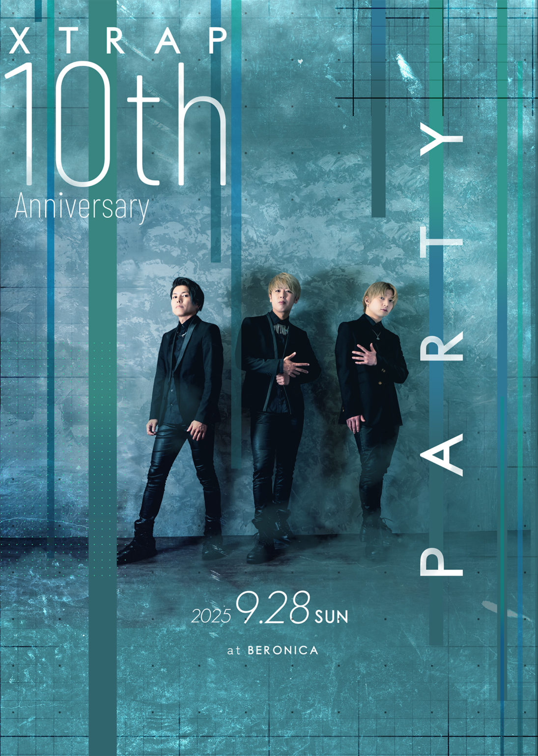 2025/9/28 XTRAP 10th anniversary 10周年記念@BERONICA OSAKA（終了） – XTRAP ...
